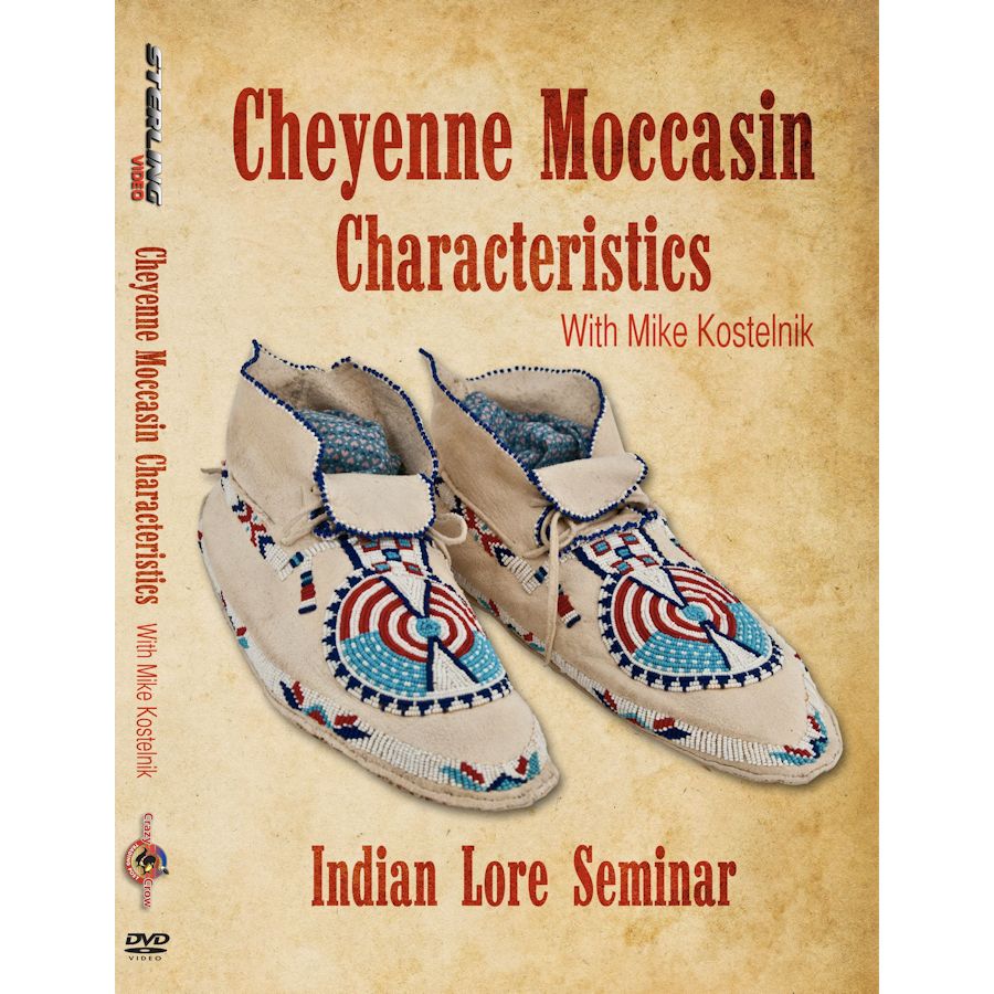 How to Make Moccasins DVD- Moccasin Construction Techniques- Indian ...