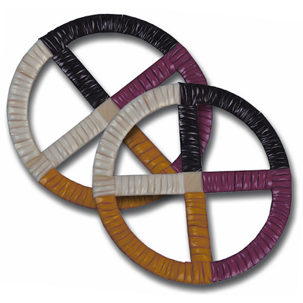 Quilled Wheels - Sioux Indian Made | Crazy Crow Trading Post