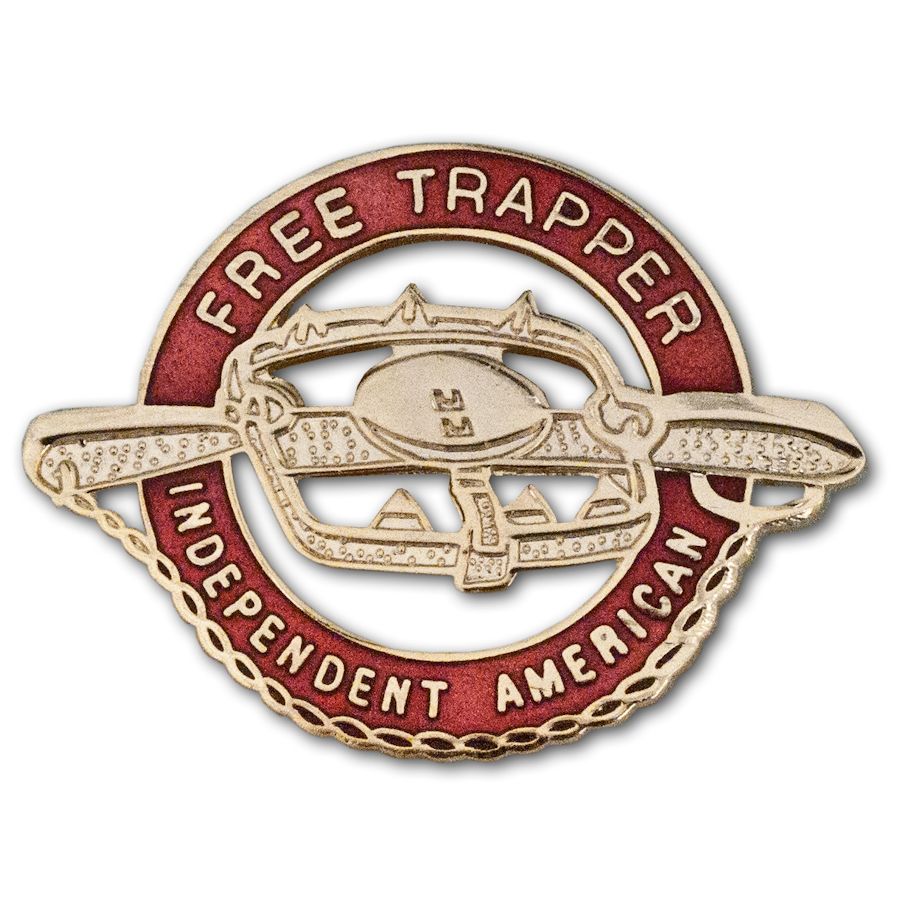 Free Trapper Badge | Crazy Crow Trading Post