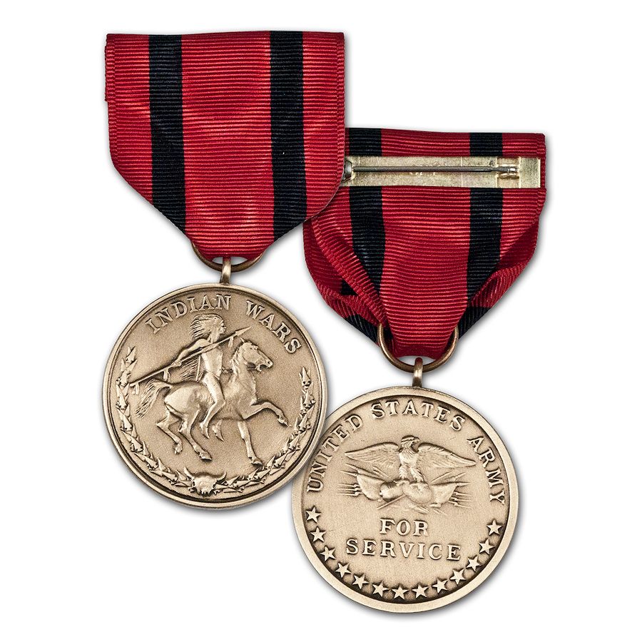 Indian Wars Medal 1865 - 1898 | Crazy Crow Trading Post