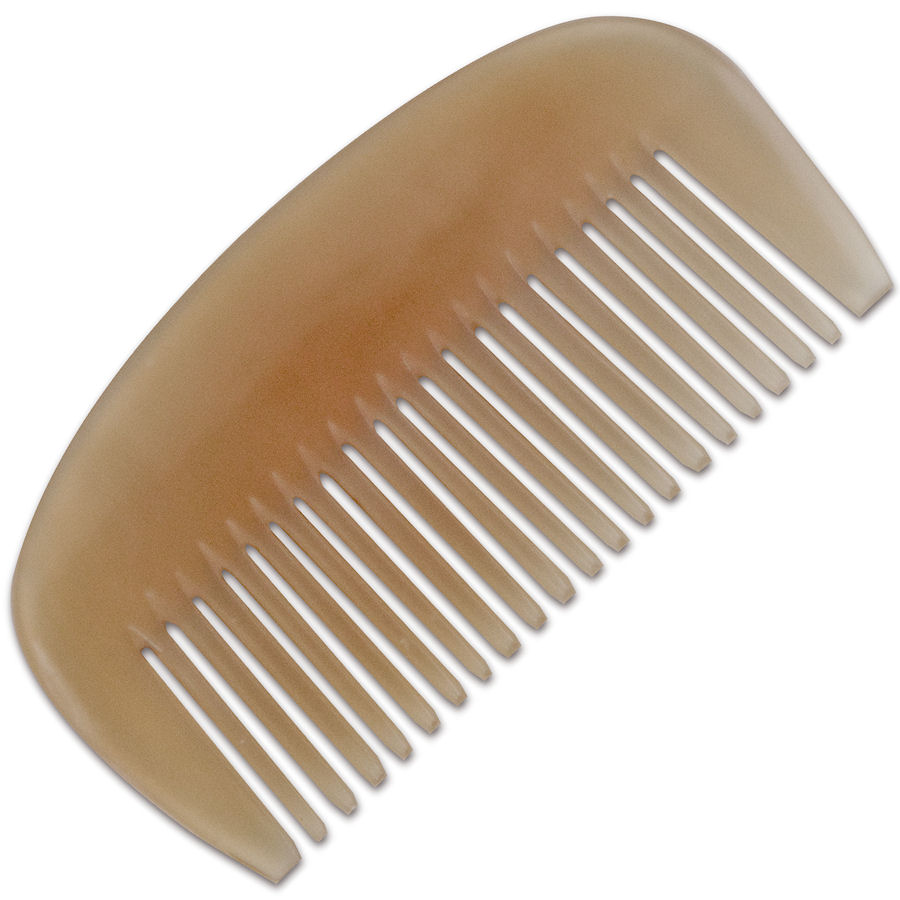 Small Pocket Style Horn Comb - 3" | Crazy Crow Trading Post