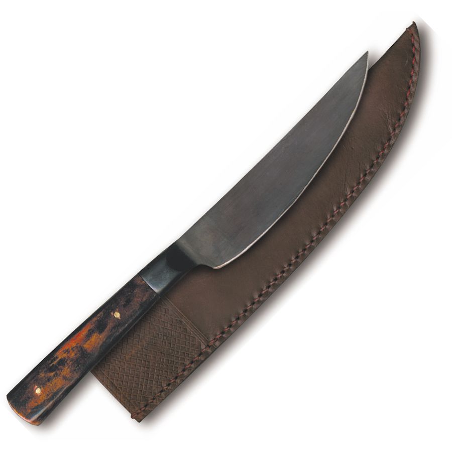 Roach Belly Knife with Sheath | Crazy Crow Trading Post