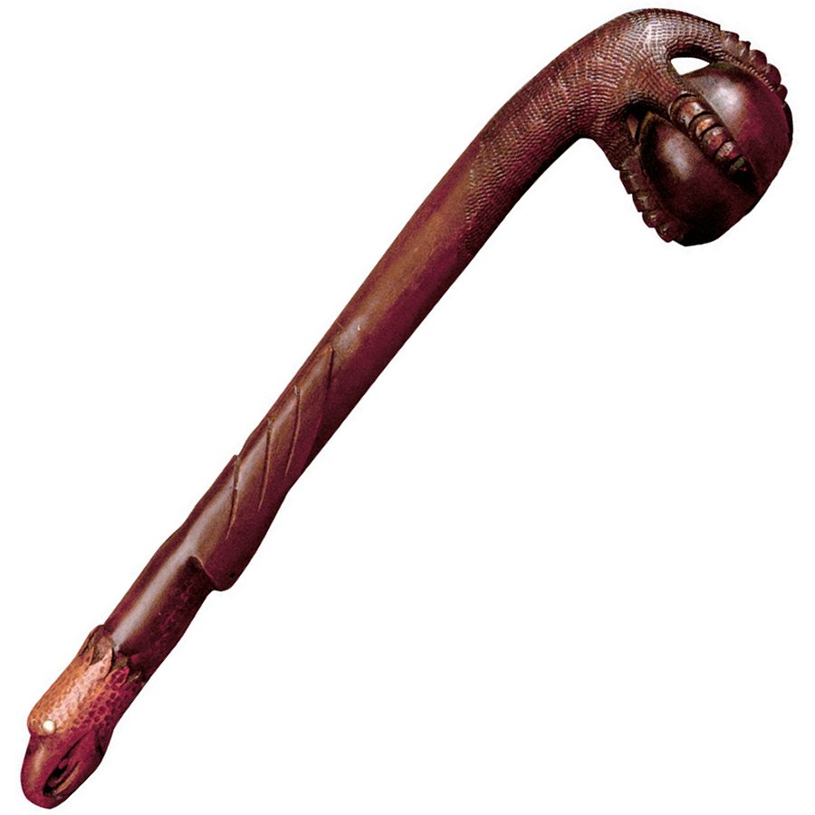 Eagle Head & Claw War Club - 21.25" Long | Crazy Crow Trading Post