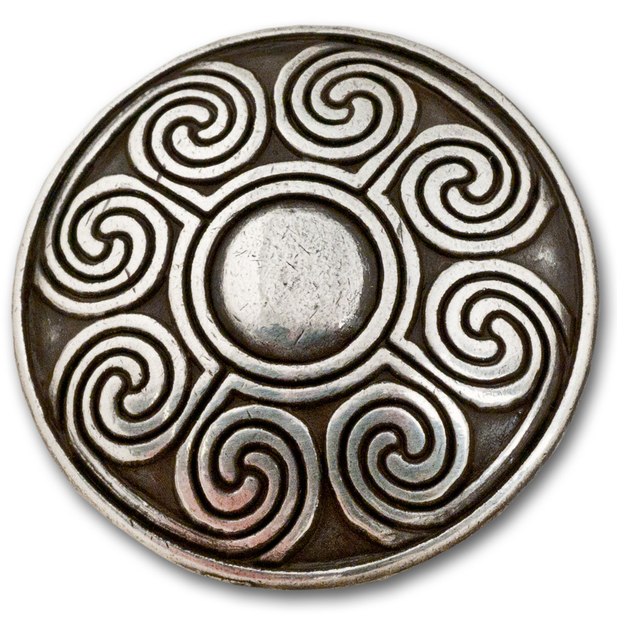 Celtic Conchos- Knot Pattern, 1-3/16" | Crazy Crow Trading Post