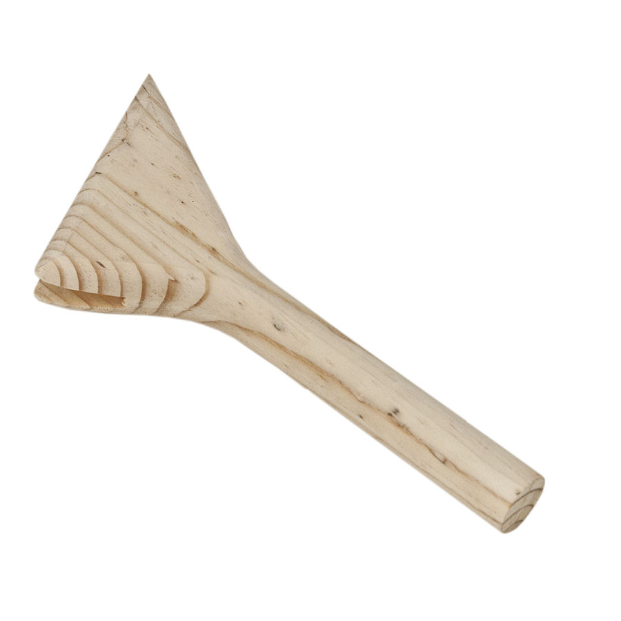 Flat Fan Handles - Wing Style | Crazy Crow Trading Post