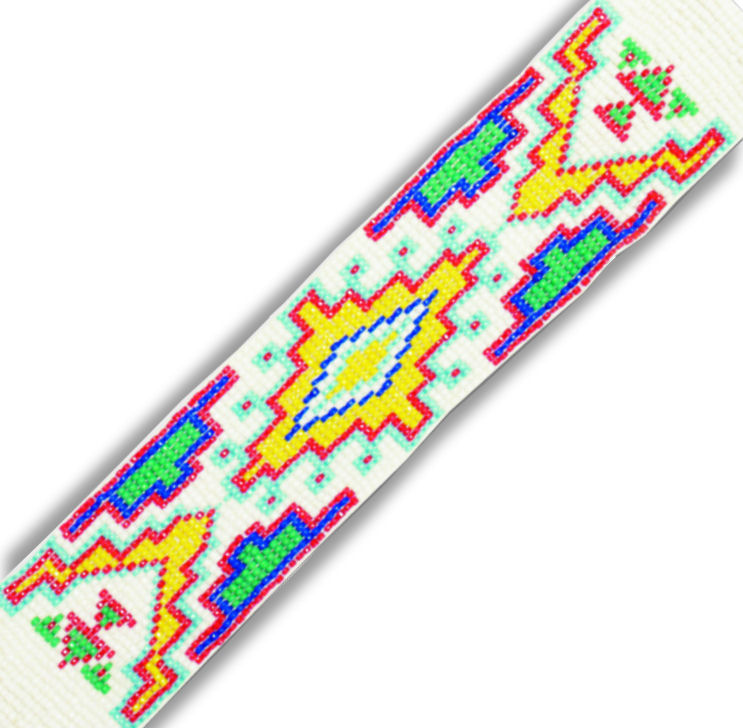 Imported Beaded Strips - Classic Design 4 | Crazy Crow Trading Post