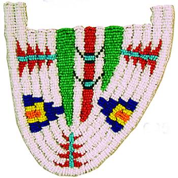 Beaded Moccasin Tops - Cheyenne Style | Crazy Crow Trading Post