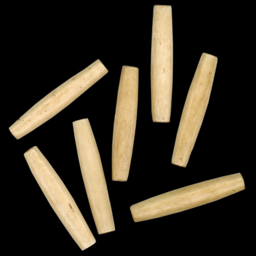 Antique Bone Hairpipe, 1-1/2" | Crazy Crow Trading Post