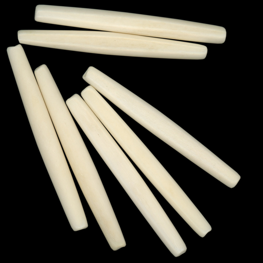 Bone Hairpipe, 2-1/2" | Crazy Crow Trading Post