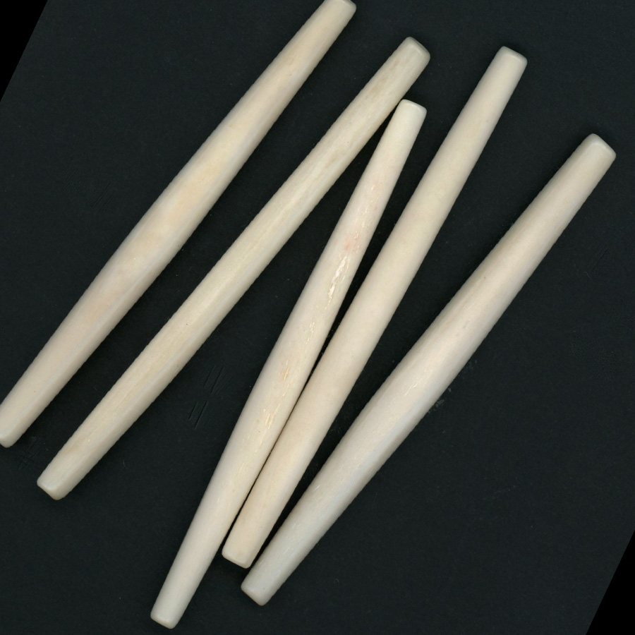 Bone Hairpipe, 4-1/2" | Crazy Crow Trading Post