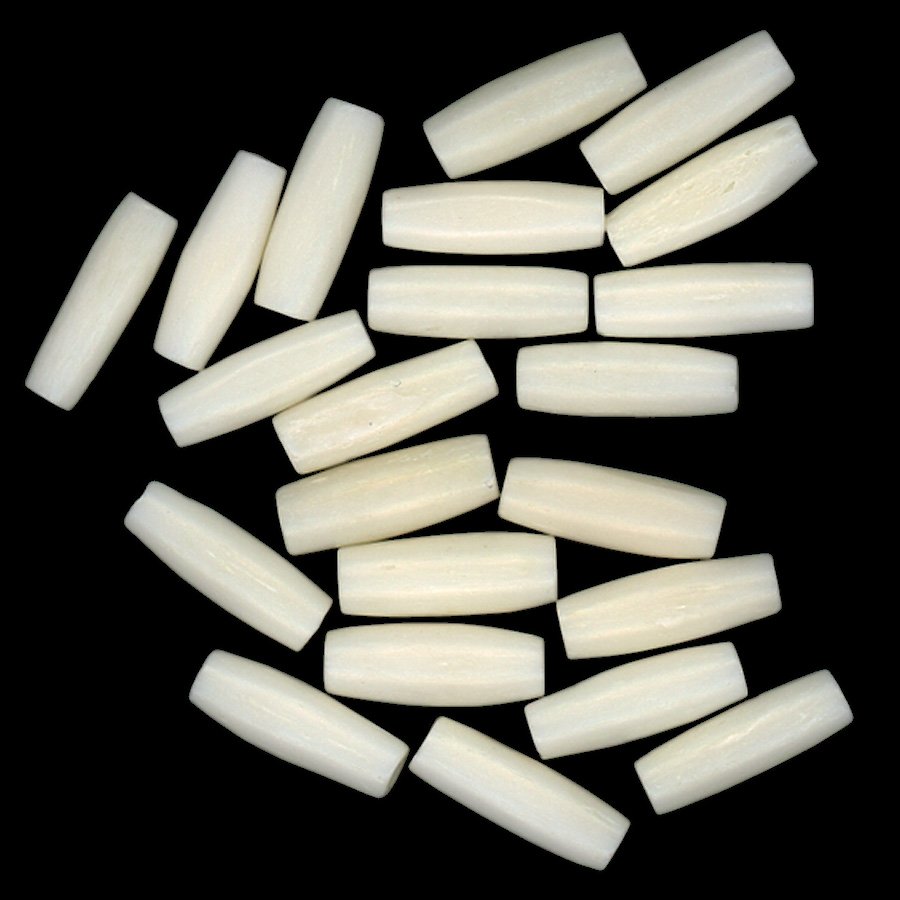 Ultra Thin Bone Hairpipe, 1/2" | Crazy Crow Trading Post