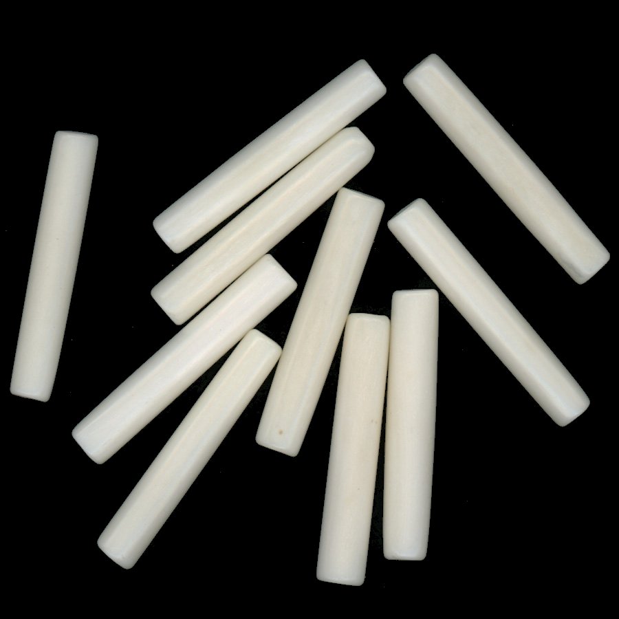 Genuine Bone Tubes - 1-1/2" | Crazy Crow Trading Post