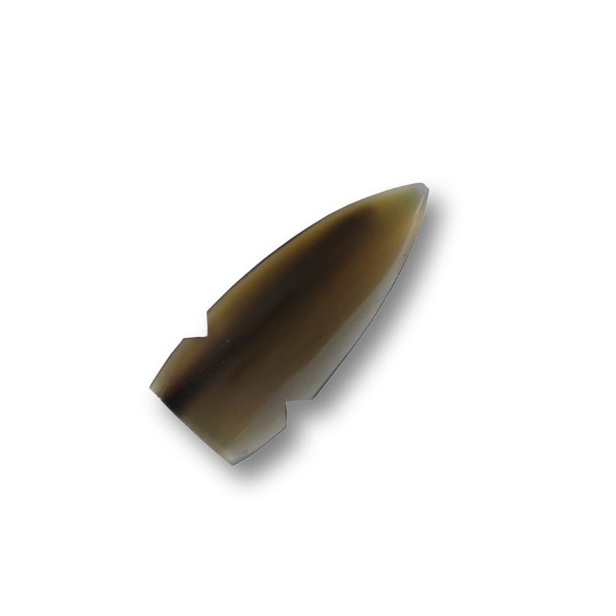 Carved Natural Bone Arrowhead - 1 1/2" | Crazy Crow Trading Post