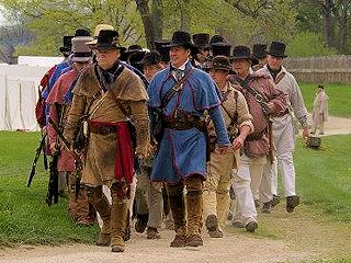 2018 First Seige 1813 Fort Meigs War of 1812 Reenactment- Living History