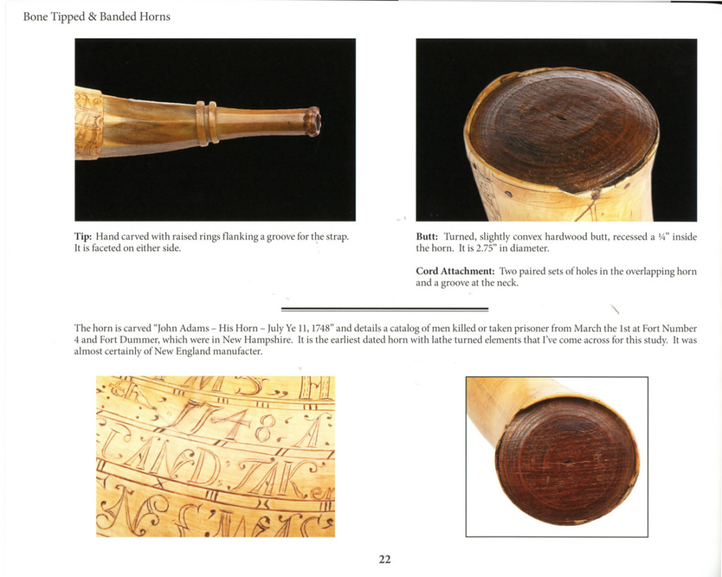 Bone Tipped & Banded Horns - Powder Horns - Crazy Crow Trading Post