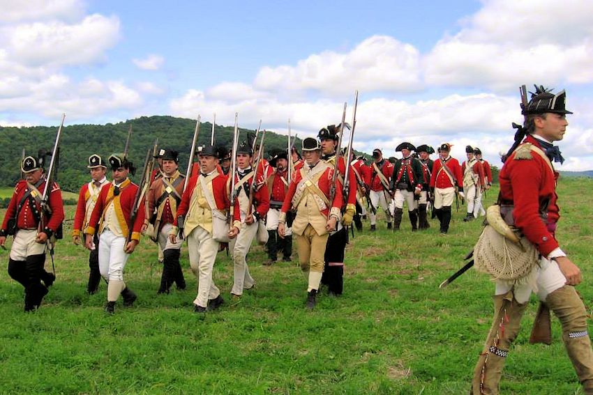 Friends of the Bennington Battlefield - Battle of Bennington Reenactment